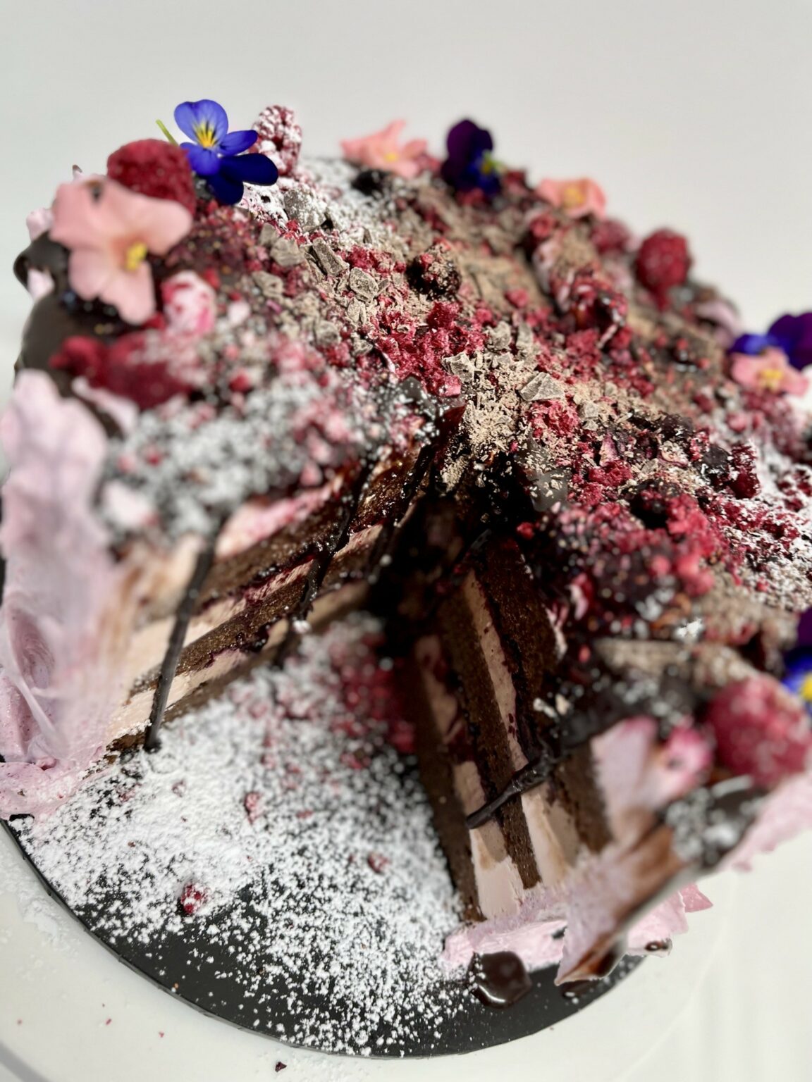 Blackforest Mud Cake | The Unbaked Bakery