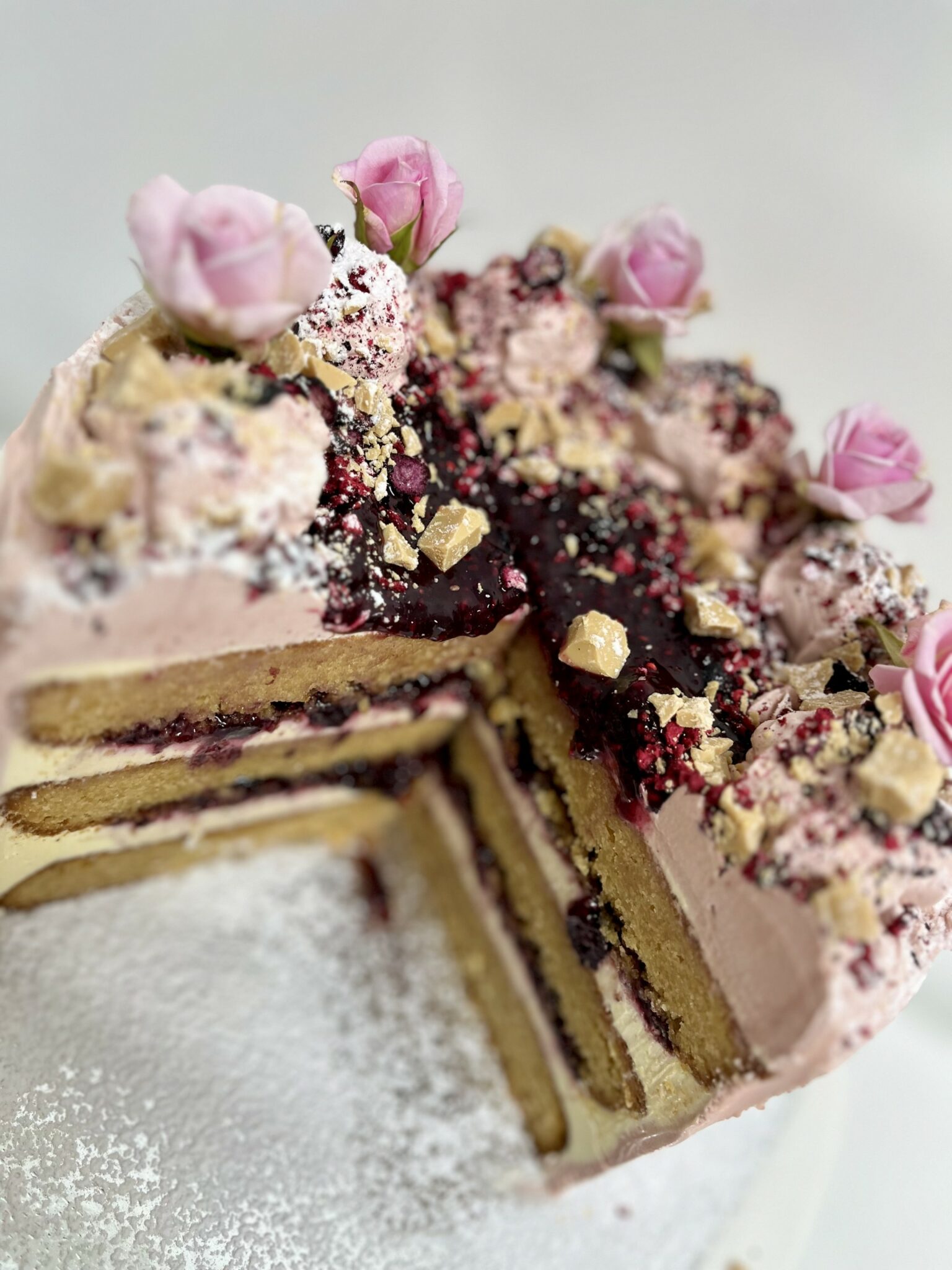 Blackforest Caramilk Mud Cake | The Unbaked Bakery