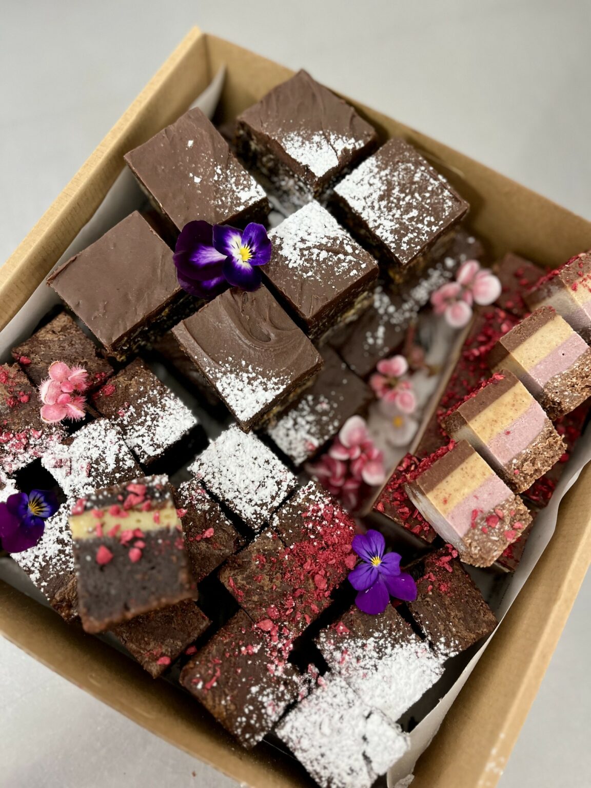 Mixed Sweet Catering Box | The Unbaked Bakery